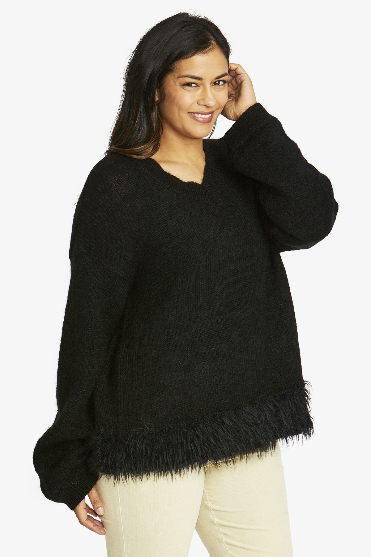 Ping Pong Millie Pullover Black - Sarah Gabrielle